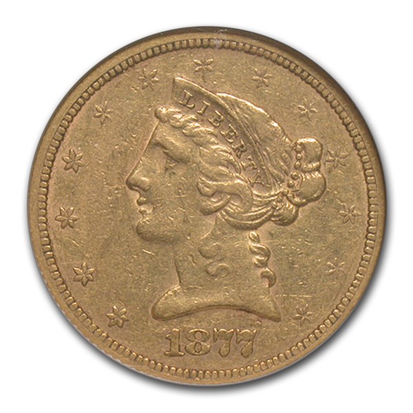 1877 S Liberty Head Half Eagle Value - APMEX