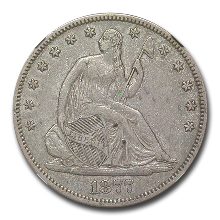 Buy 1877-S Liberty Seated Half Dollar XF-40 NGC | APMEX