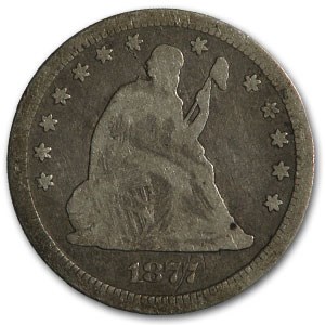 Buy 1877-S Liberty Seated Quarter VG | APMEX