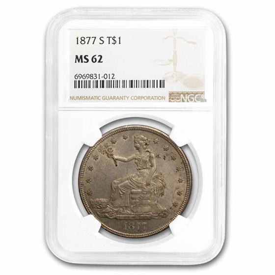 Buy 1877-S Trade Dollar MS-62 NGC | APMEX