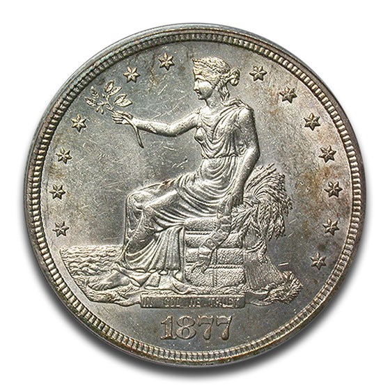 Buy 1877-S Trade Dollar MS-62 PCGS | APMEX