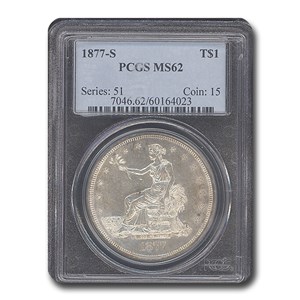 Buy 1877-S Trade Dollar MS-62 PCGS | APMEX