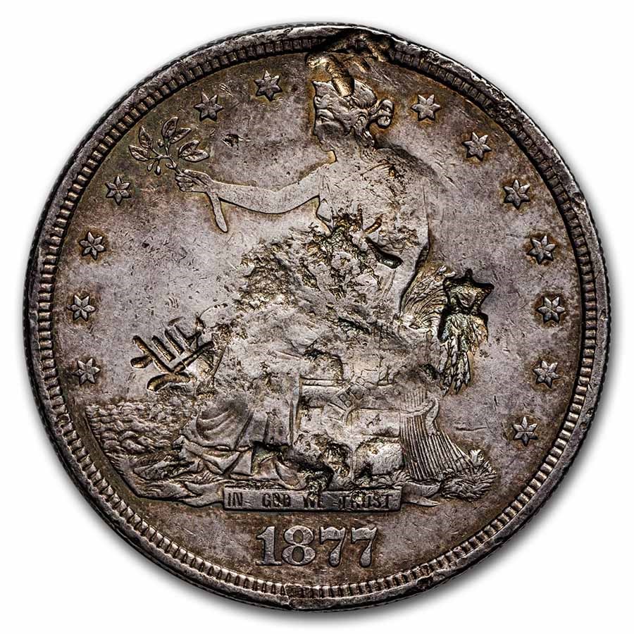 Buy 1877-S Trade Dollar VF (Chopmarks) | APMEX