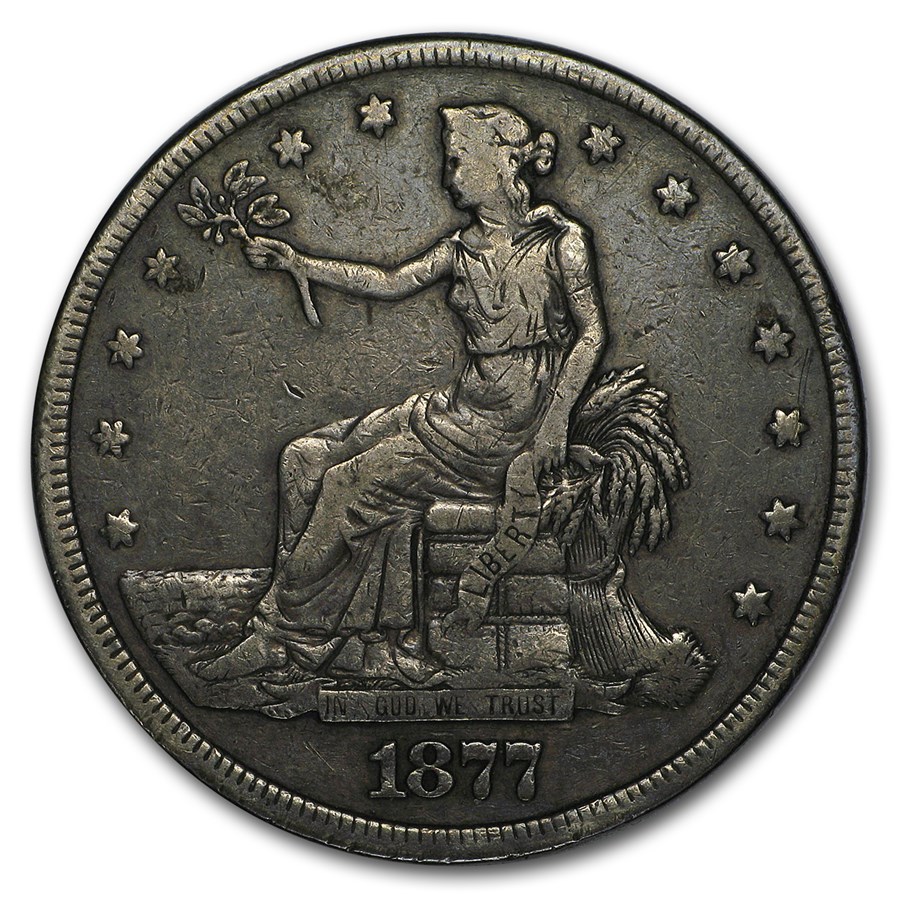 Buy 1877 Trade Dollar Fine | APMEX