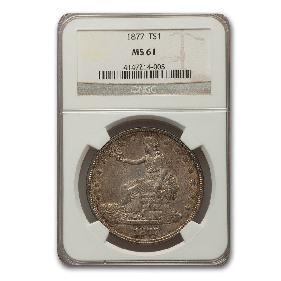 Buy 1877 Trade Dollar MS-61 NGC | APMEX