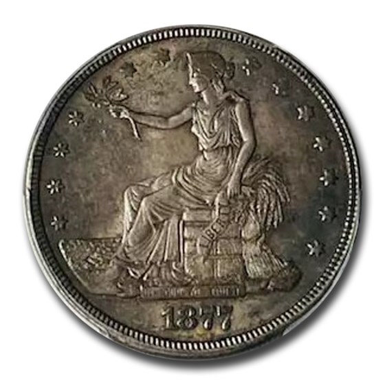 Buy 1877 Trade Dollar MS-62 PCGS | APMEX