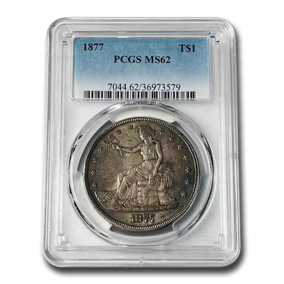Buy 1877 Trade Dollar MS-62 PCGS | APMEX