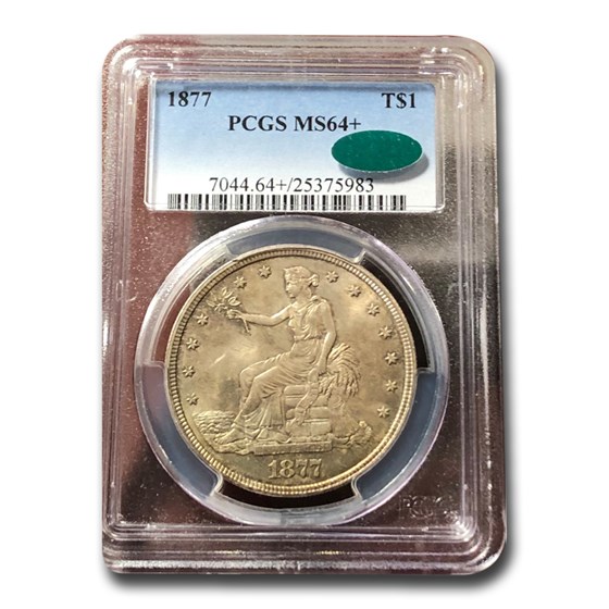 Buy 1877 Trade Dollar MS-64+ PCGS CAC | APMEX