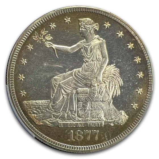 Buy 1877 Trade Dollar PR-65 Cameo PCGS | APMEX