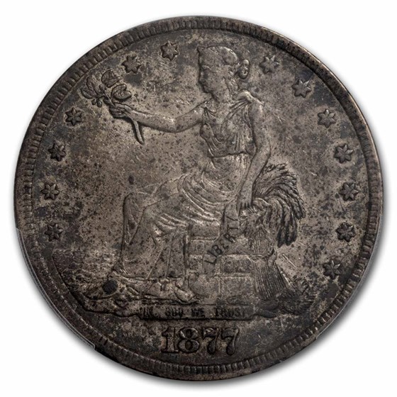 1877 Trade Dollar VF-35 PCGS