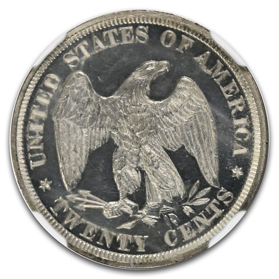 Buy 1877 Twenty Cent Piece PF-65 Cameo NGC | APMEX