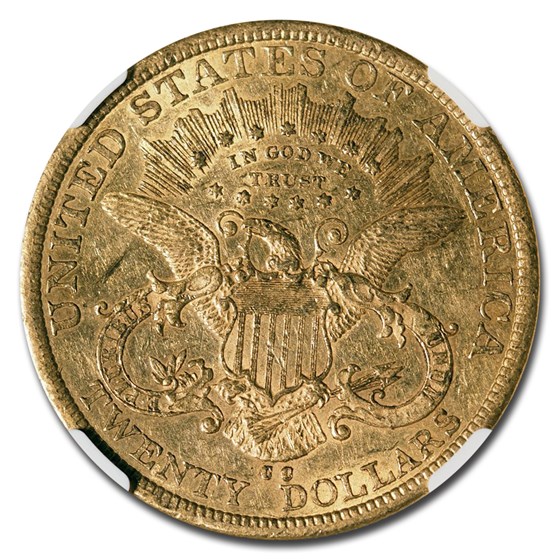 Buy 1878-CC $20 Liberty Gold Double Eagle AU-55 NGC | APMEX
