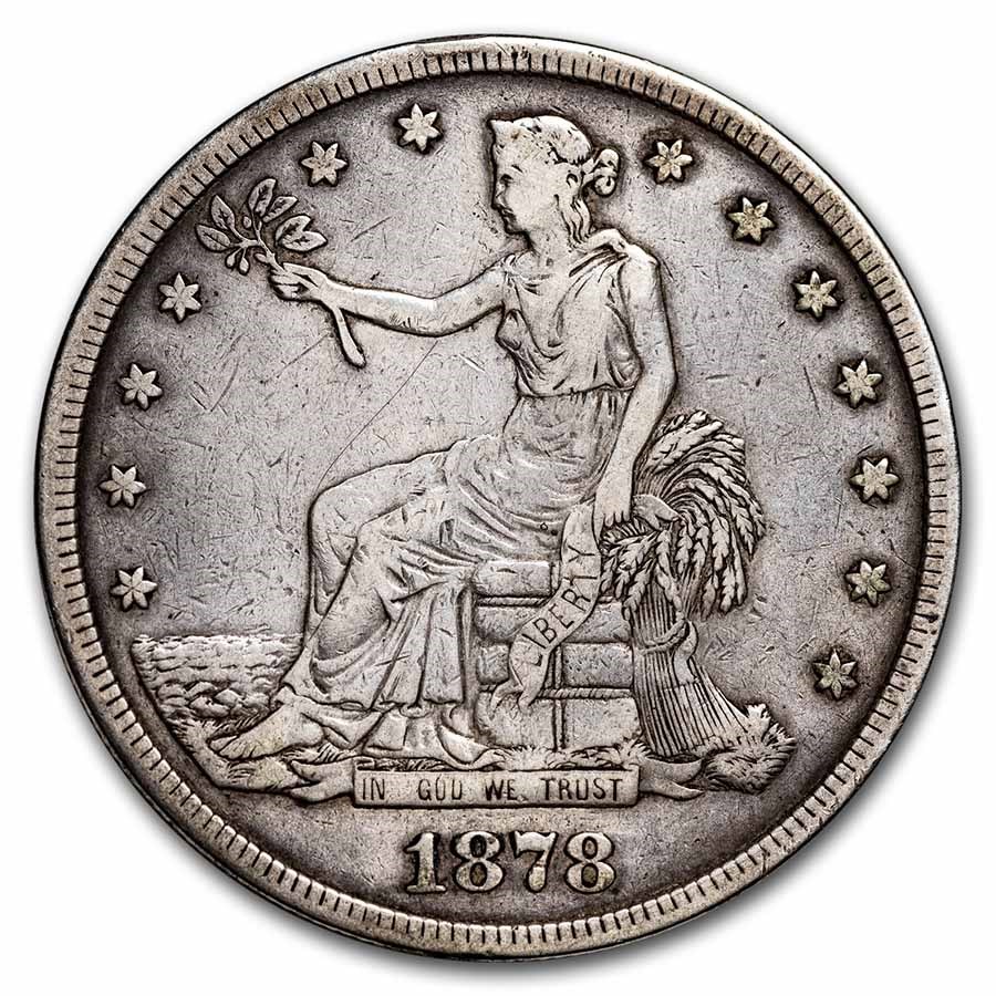 Buy 1878-CC Trade Dollar VF Details | APMEX