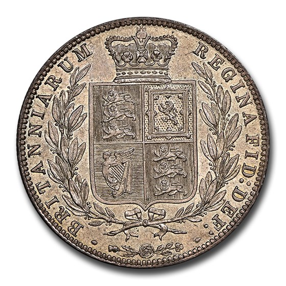 Buy 1878 Great Britain Silver Half Crown Victoria MS-63 NGC | APMEX