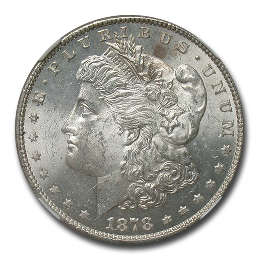 Buy 1878 Morgan Dollar 7/8 TF MS-63 NGC (VAM-41C 7/4TF & Clash) | APMEX
