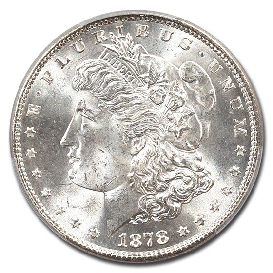 Buy 1878 Morgan Dollar 7 TF Rev of 78 MS-64 PCGS | APMEX