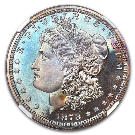 Buy 1878 Morgan Dollar Pattern PF-67 NGC (J-1565, Brown) | APMEX
