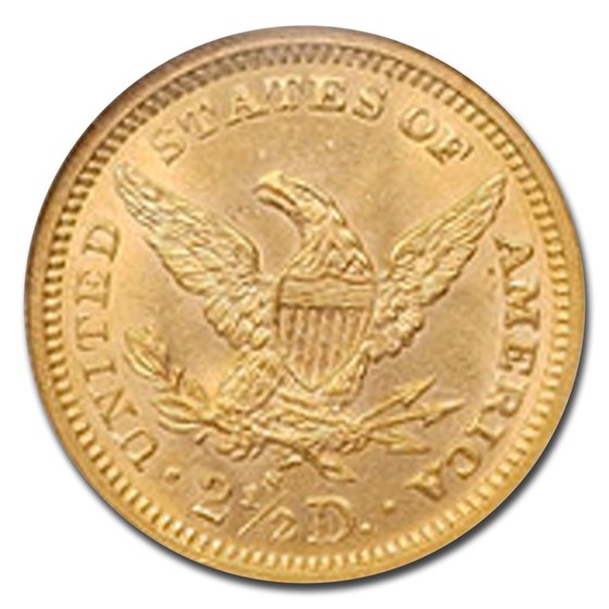Buy 1878-S $2.50 Liberty Gold Quarter Eagle MS-62 NGC | APMEX