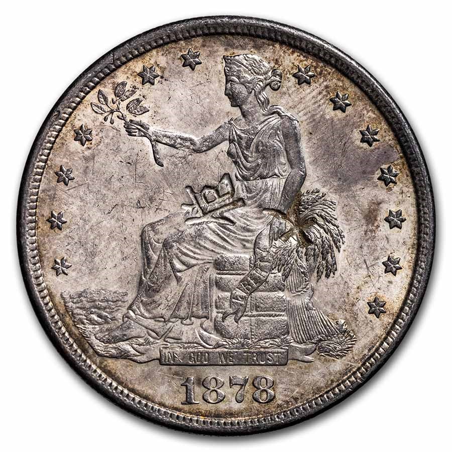 Buy 1878-S Trade Dollar BU (Chop Marks) | APMEX