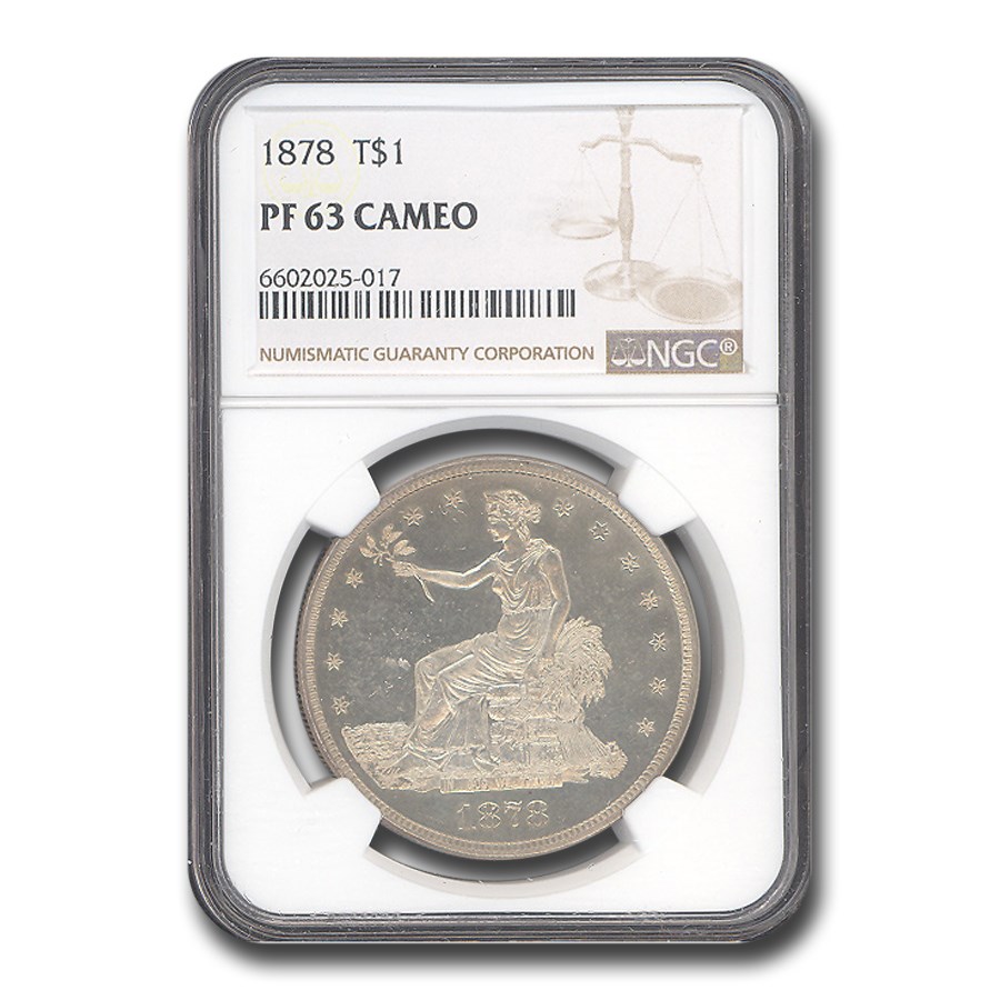 Buy 1878 Trade Dollar PF-63 Cameo NGC | APMEX