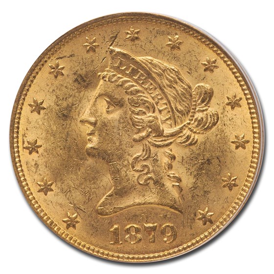 Buy 1879 $10 Liberty Gold Eagle MS-62 PCGS | APMEX