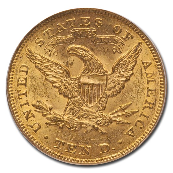 Buy 1879 $10 Liberty Gold Eagle MS-62 PCGS | APMEX