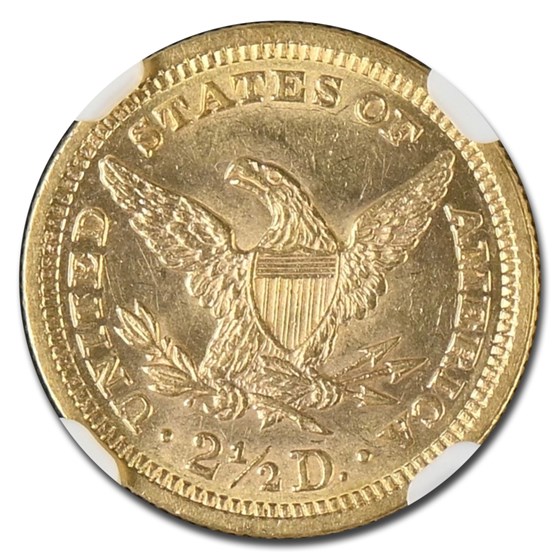 Buy 1879 $2.50 Liberty Gold Quarter Eagle MS-62 NGC | APMEX