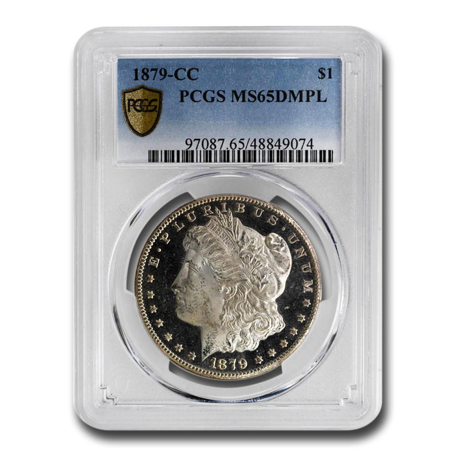 Buy 1879-CC Morgan Dollar DMPL MS-65 PCGS | APMEX