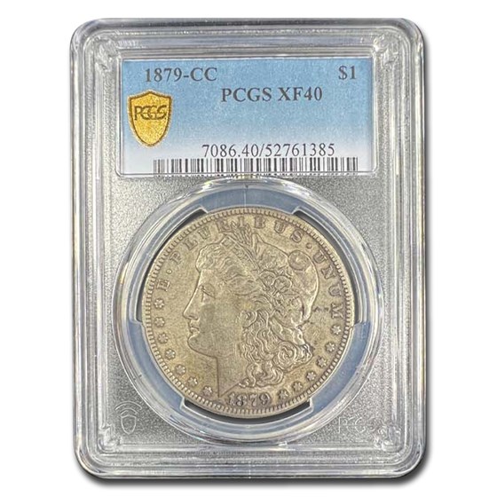 Buy 1879-CC Morgan Dollar XF-40 PCGS | APMEX