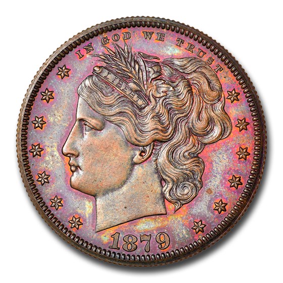 Buy 1879 Half Dollar Pattern PF-66 NGC (Judd-1598, Red/Brown) | APMEX