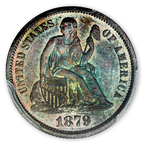 Buy 1879 Liberty Seated Dime MS-66 PCGS | APMEX