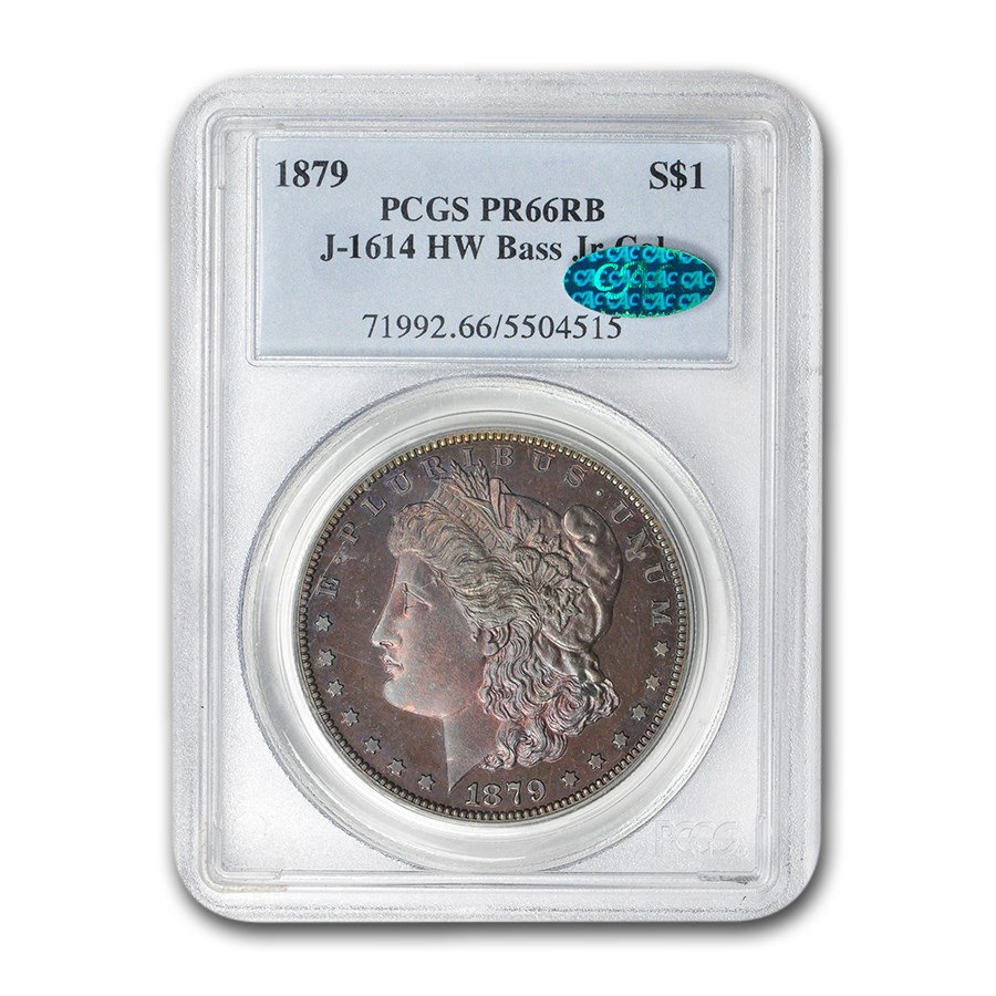Buy 1879 Morgan Dollar Pattern PF-66 RB PCGS (J-1614) CAC | APMEX