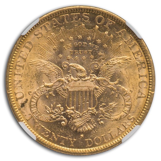 Buy 1879-S $20 Liberty Gold Double Eagle MS-61 NGC | APMEX