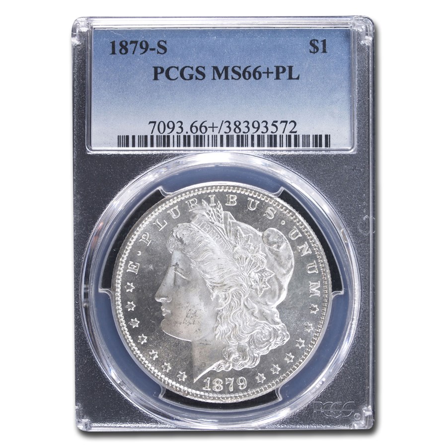 Buy 1879-S Morgan Dollar MS-66+ PCGS (PL) | APMEX