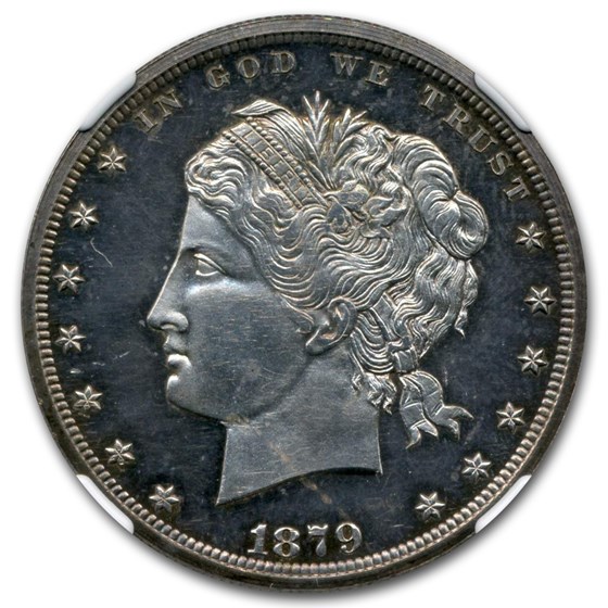 Buy 1879 Washlady Silver Dollar Pattern PF-64 Cameo CAC NGC | APMEX