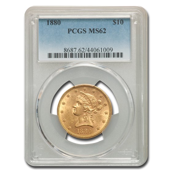 Buy 1880 $10 Liberty Gold Eagle MS-62 PCGS | APMEX