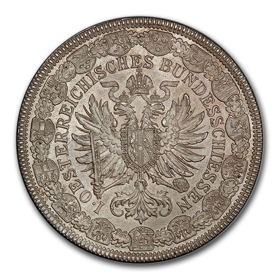 Buy 1880 Austria Franz Joseph I Silver 2 Florin MS-66 PCGS | APMEX