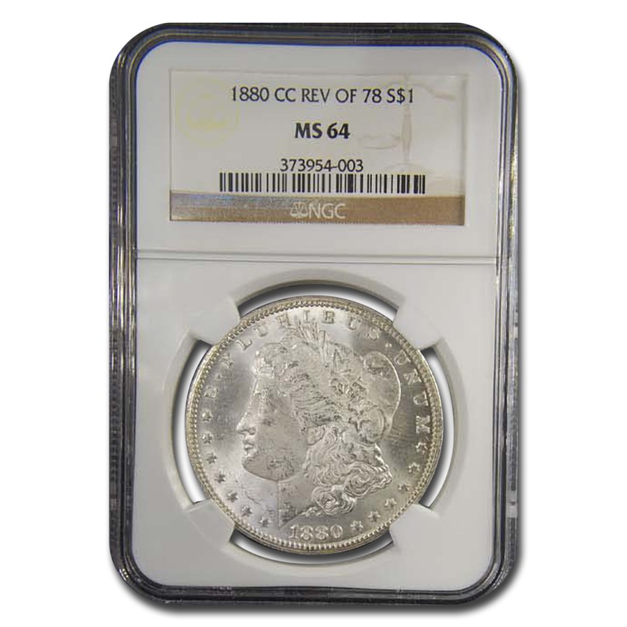 Buy 1880-CC Morgan Dollar MS-64 Rev of 78 | APMEX