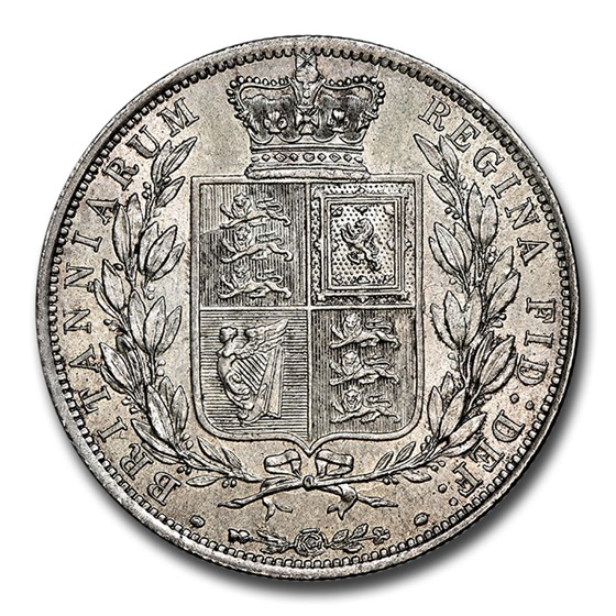 Buy 1880 Great Britain Silver Half Crown Victoria MS-63 NGC | APMEX