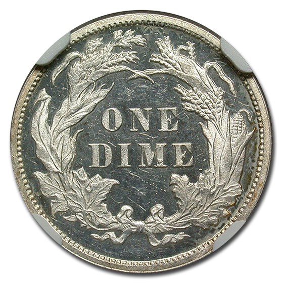 Buy 1880 Liberty Seated Dime PF-62 Cameo NGC | APMEX