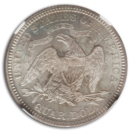 Buy 1880 Liberty Seated Quarter MS-68 NGC | APMEX