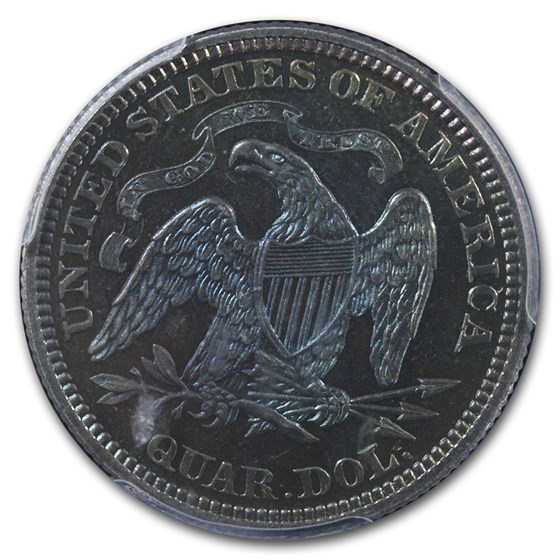 Buy 1880 Liberty Seated Quarter PR-65 PCGS | APMEX