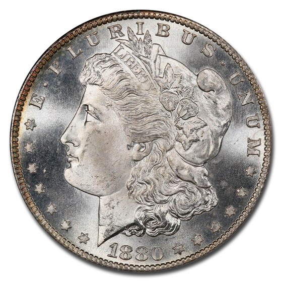 Buy 1880-S Morgan Dollar MS-67+ PCGS CAC (Beautiful Toning) | APMEX