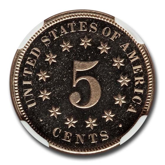 Buy 1880 Shield Nickel PF-65 NGC CAC | APMEX