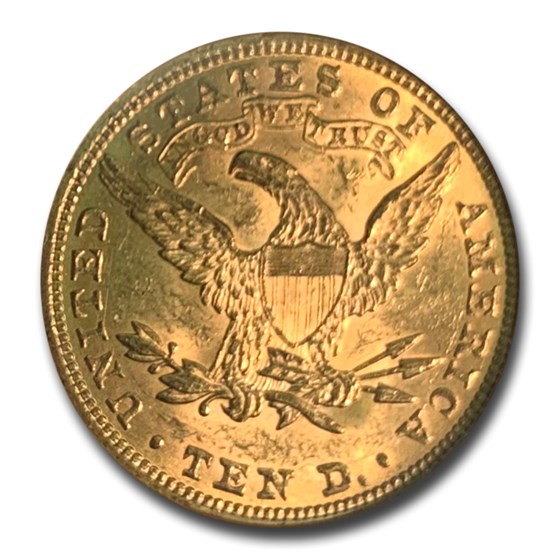 Buy 1881 $10 Liberty Gold Eagle MS-62 NGC | APMEX