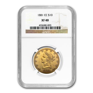 Buy 1881-CC $10 Liberty Gold Eagle XF-40 NGC | APMEX