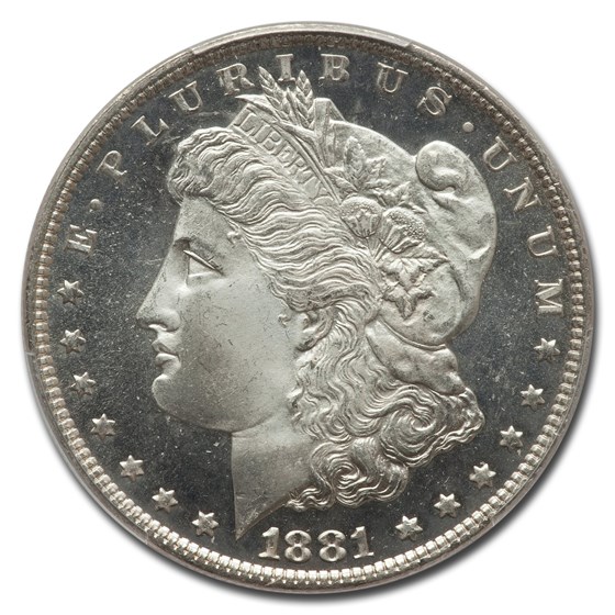 Buy 1881 Morgan Dollar MS-65+ PCGS (DMPL) | APMEX