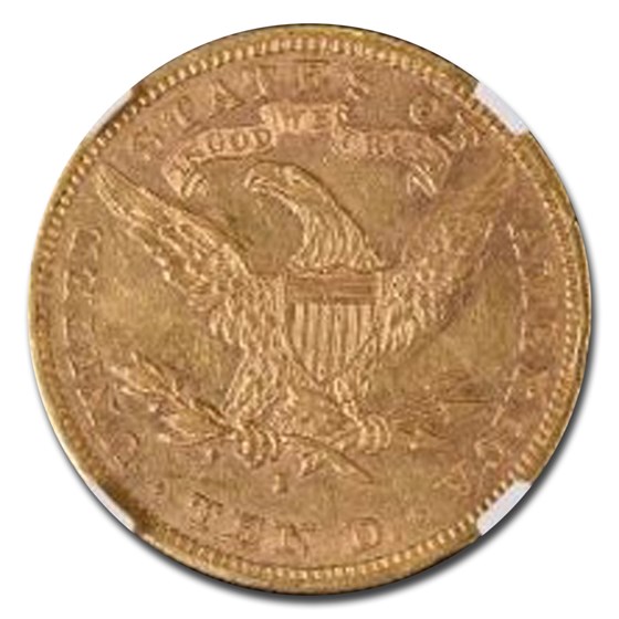 1881-S $10 Liberty Gold Eagle AU-55 NGC