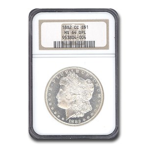 Buy 1882-CC Morgan Dollar MS-64 DPL NGC | APMEX
