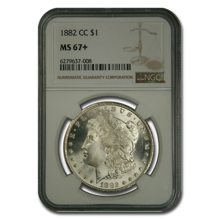 1882-CC Morgan Dollar MS-67+ NGC